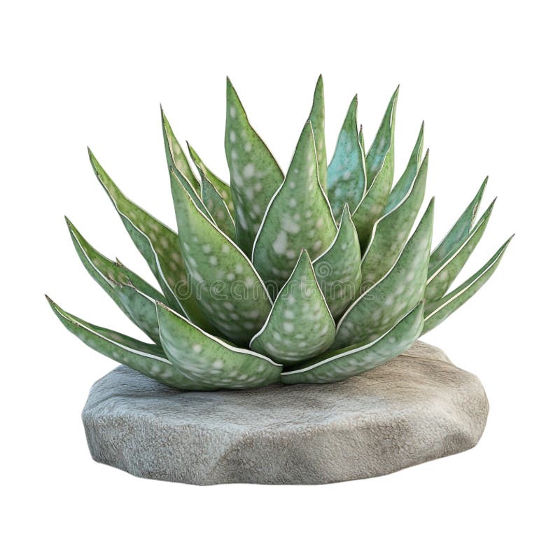 Transparent or PNG Image of Aloe Vera Plant Stock Illustration ...