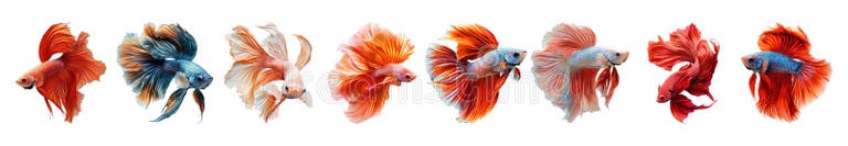 Transparent or PNG Image of Betta Fish Pack Stock Illustration ...