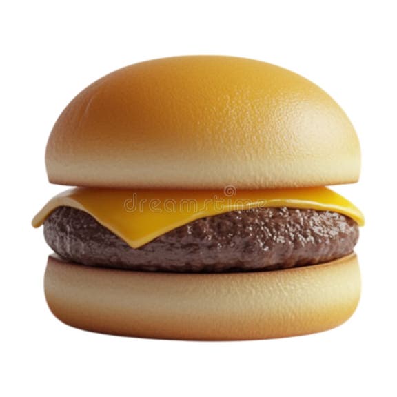 Transparent or PNG Image of Cheeseburger Stock Illustration ...