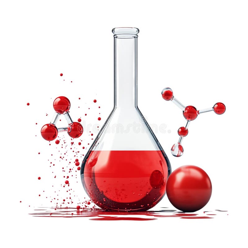 Transparent or PNG Image of Chemistry Experiment Stock Illustration ...