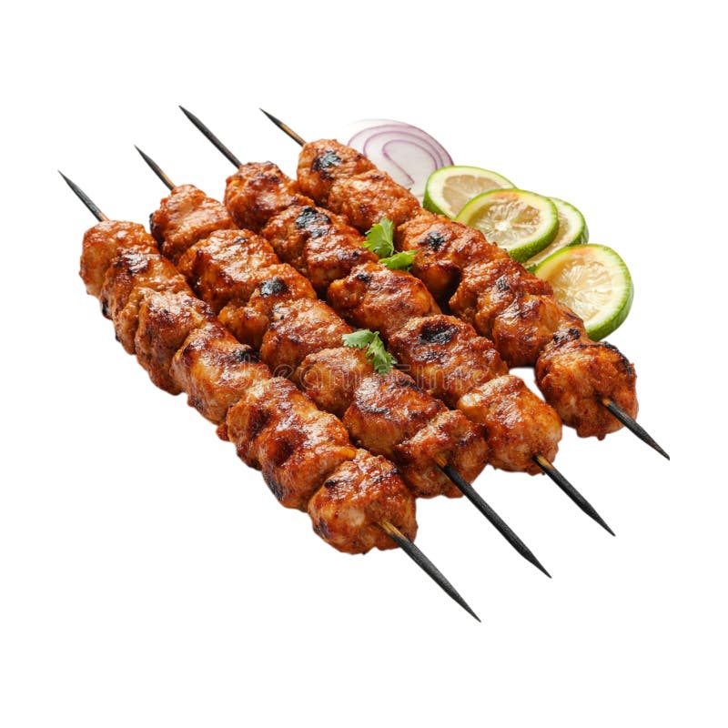 Transparent or PNG Image of Chicken Seekh Kebabs Stock Illustration ...