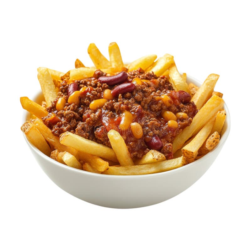 Transparent or PNG Image of Chili Cheese Fries Stock Illustration ...