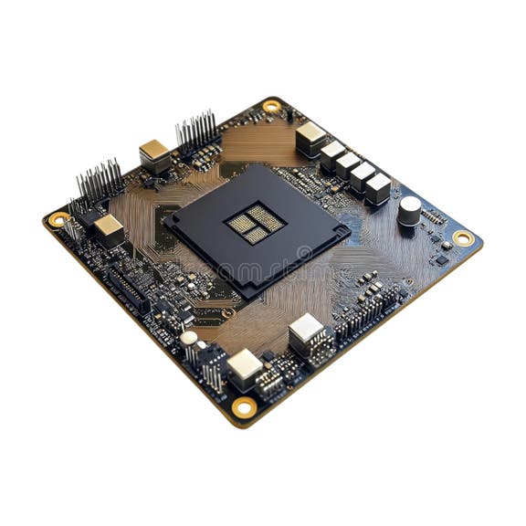 Transparent or PNG Image of Computer CPU Unit Stock Illustration - Illustration of font ...