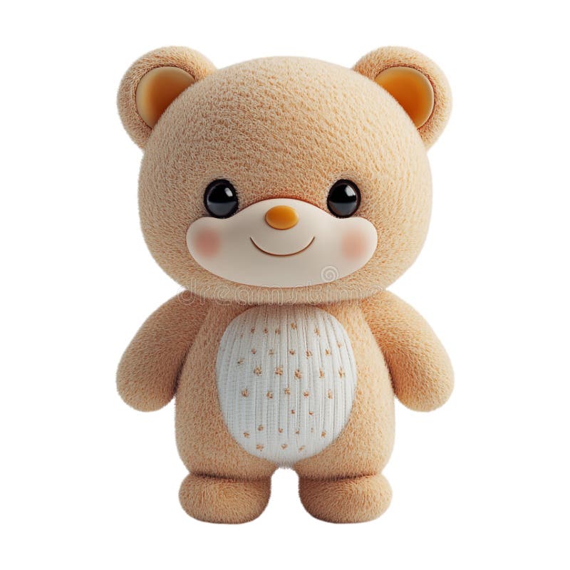 Transparent or PNG Image of Cute Teddy Bear Stock Illustration ...