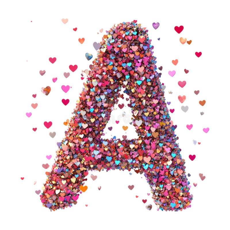 Transparent or PNG Image of 3D Rendering of a Alphabet a Made from ...