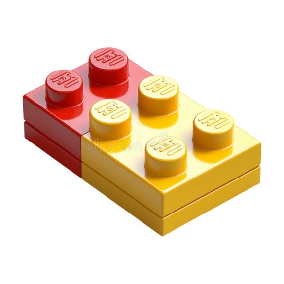 Transparent or PNG Image of Four Interlocking LEGO Bricks Stock ...