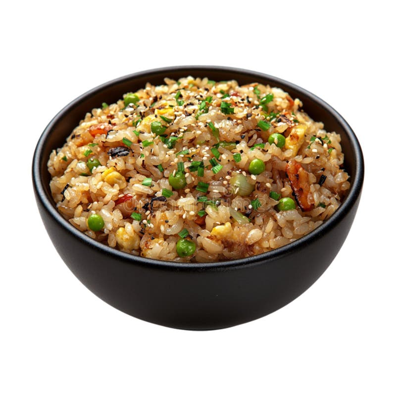 Transparent or PNG Image of Fried Rice Stock Illustration ...
