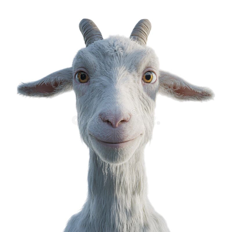 Transparent or PNG Image of Goat Stock Illustration - Illustration of ...