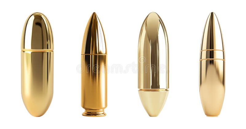 Golden Bullet Pack Stock Illustrations – 6 Golden Bullet Pack Stock ...