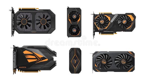 Transparent or PNG Image of Graphics Card Stock Illustration ...