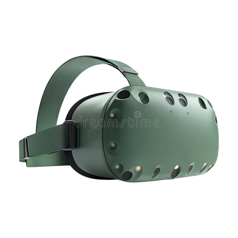 Transparent or PNG Image of Green VR Headset Stock Illustration ...