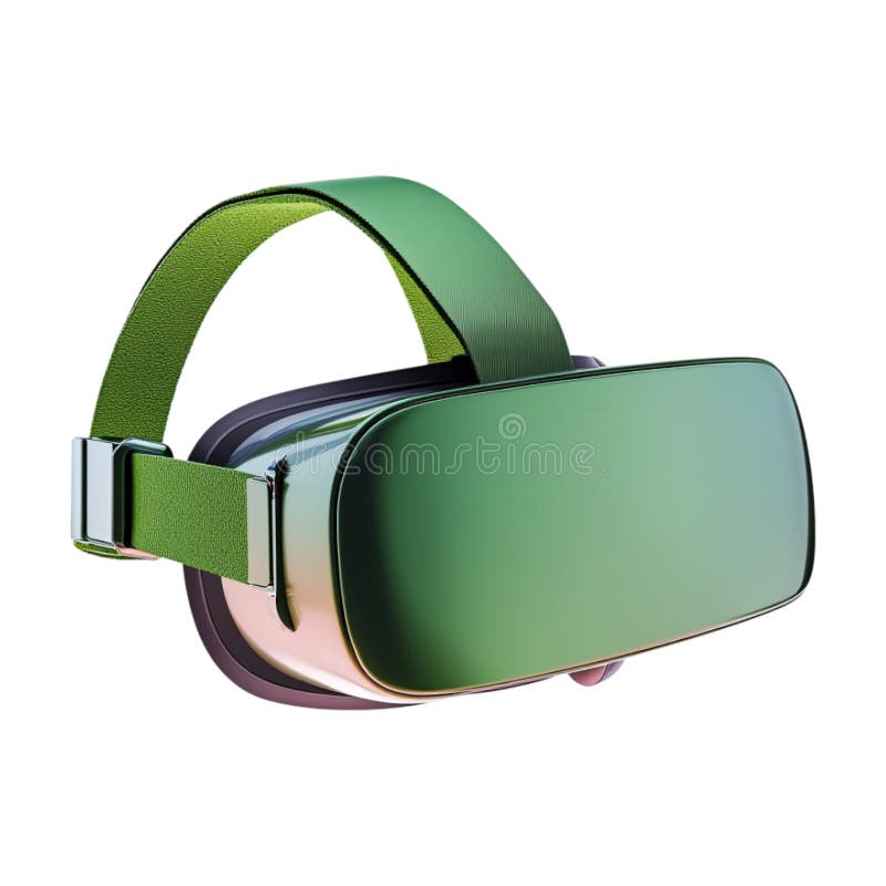 Transparent or PNG Image of Green VR Headset Stock Illustration ...