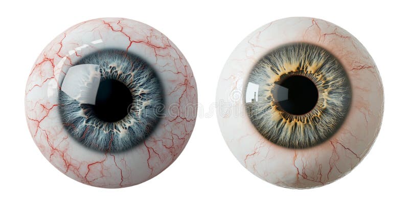 Transparent or PNG Image of Human Eye Ball Pack Stock Illustration ...