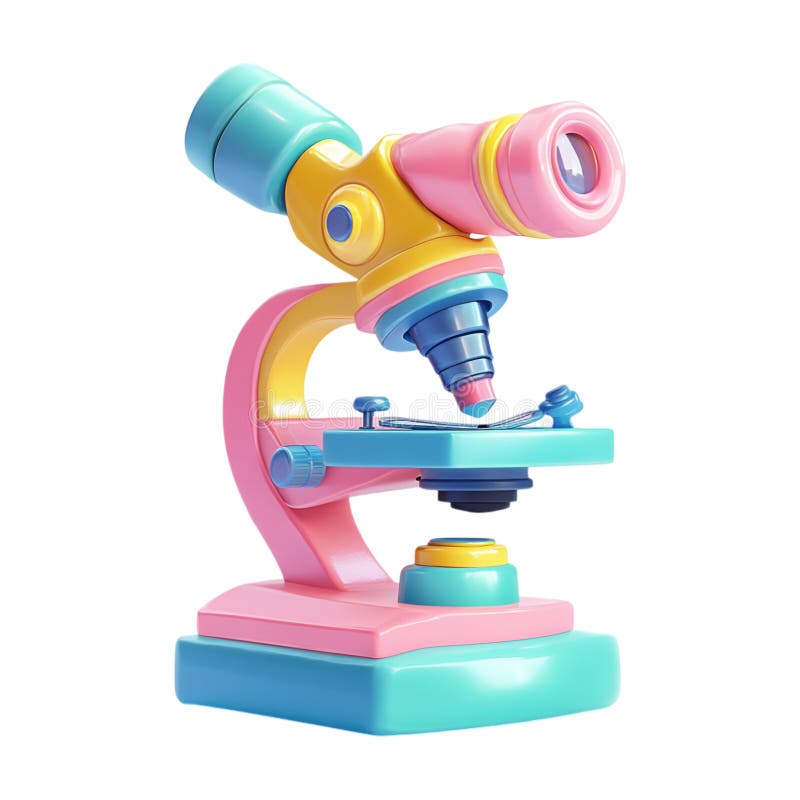 Transparent or PNG Image of Lab Microscope Cartoon Stock Illustration ...