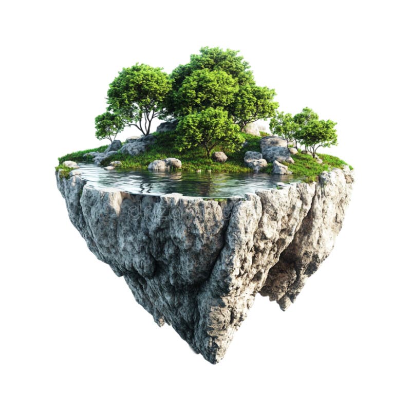 Transparent or PNG Image of Land in Air Stock Photo - Image of plant ...