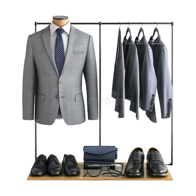 Transparent or PNG Image of Man Pent Coat Set Stock Illustration ...