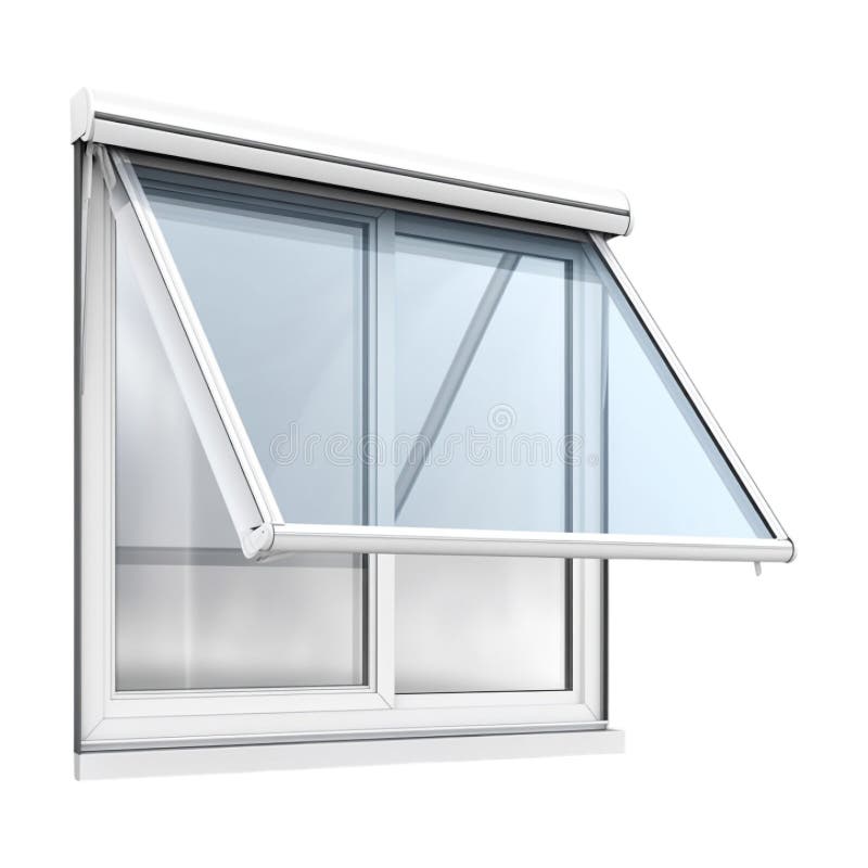 Transparent or PNG Image of Modern Awning-Style Window Stock ...