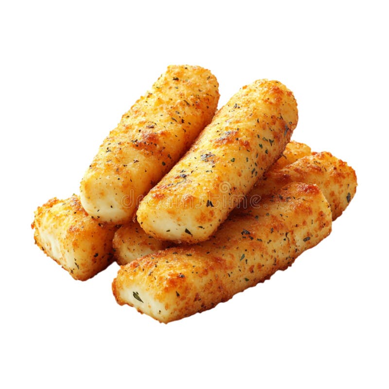 Transparent or PNG Image of Mozzarella Sticks Stock Illustration ...