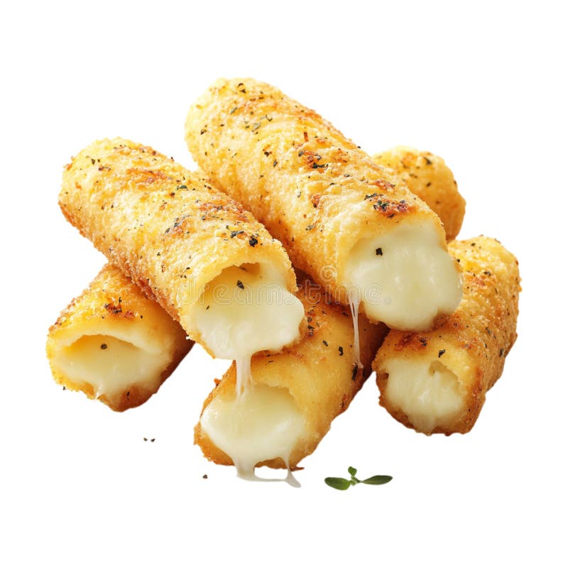 Transparent or PNG Image of Mozzarella Sticks Stock Illustration ...
