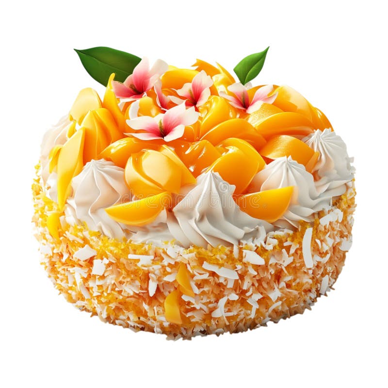 Transparent or PNG Image of Orange Cake Stock Illustration ...