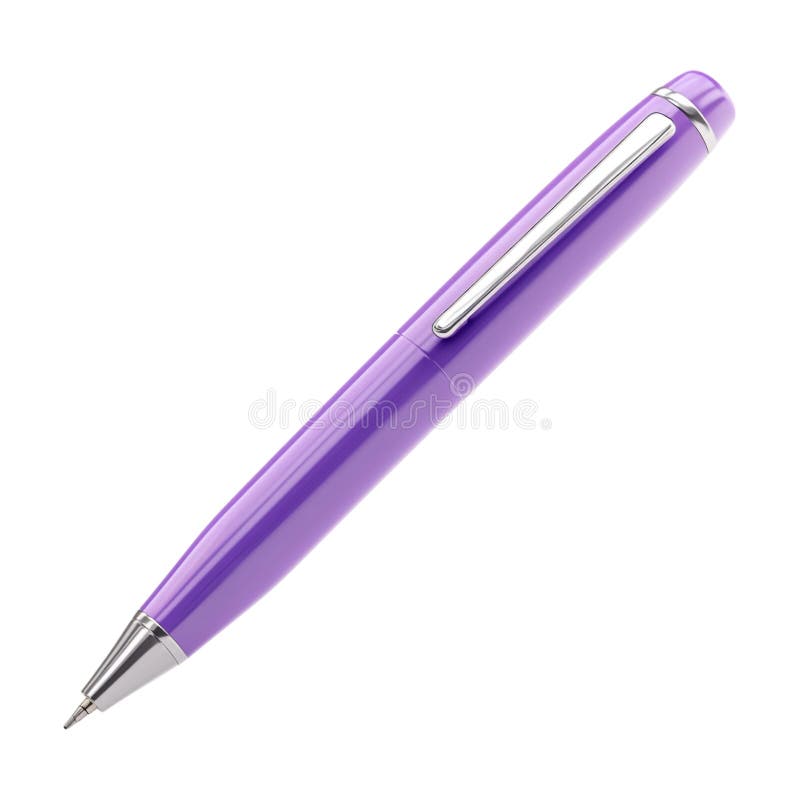 Transparent or PNG Image of a Purple Mechanical Pencil Stock ...