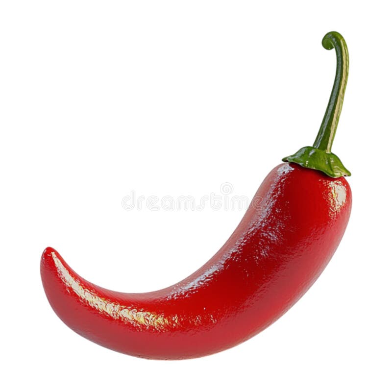 Transparent or PNG Image of Red Chili Stock Illustration - Illustration ...
