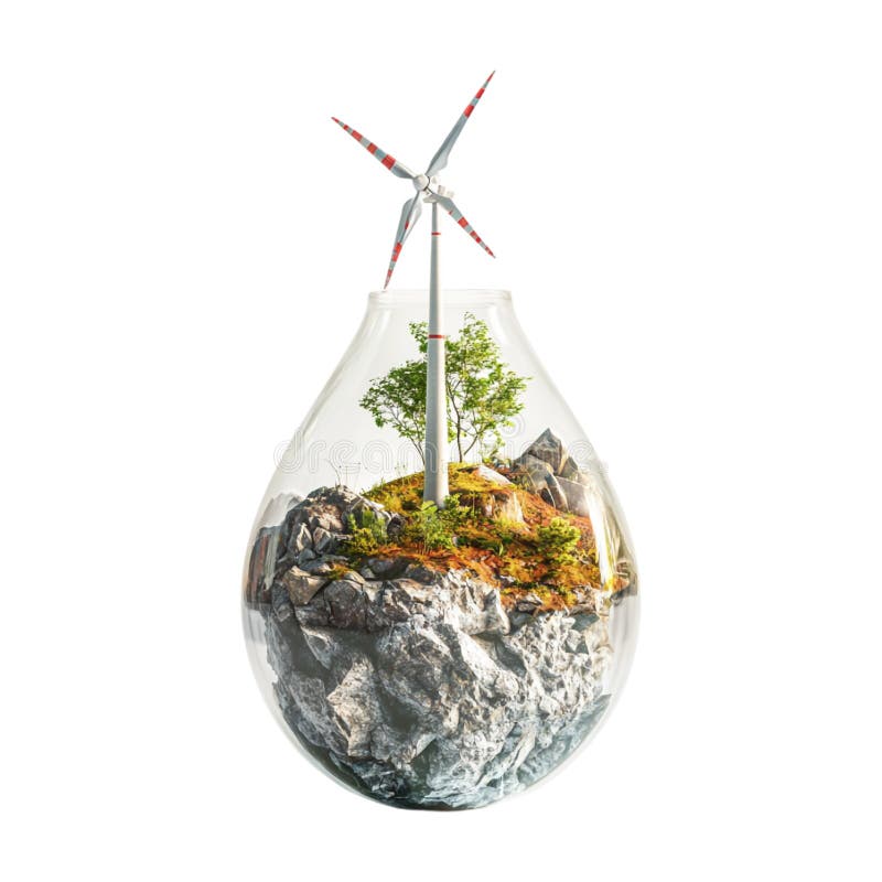Transparent or PNG Image of Renewable Energy Source Stock Illustration ...