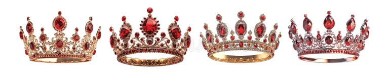 Transparent or PNG Image of a Ruby Crown Pack Stock Illustration ...