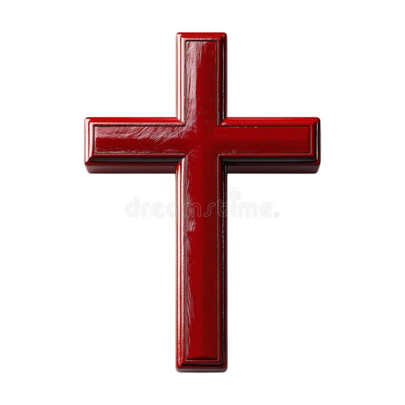 Transparent or PNG Image of a Rustic Metal Cross Stock Illustration ...