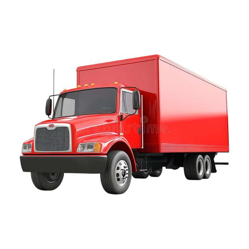 Transparent or PNG Image of Semi Truck Stock Illustration ...