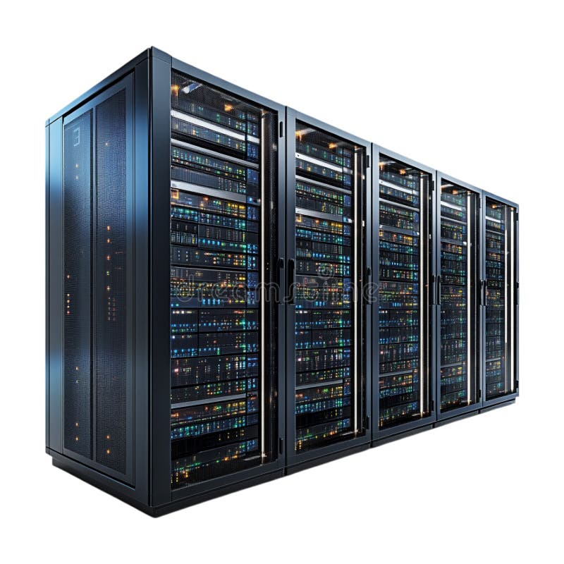 Transparent or PNG Image of Server Room Storage Devices Stock ...
