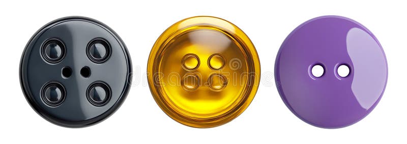 Transparent or PNG Image of Sewing Button Pack Stock Illustration ...