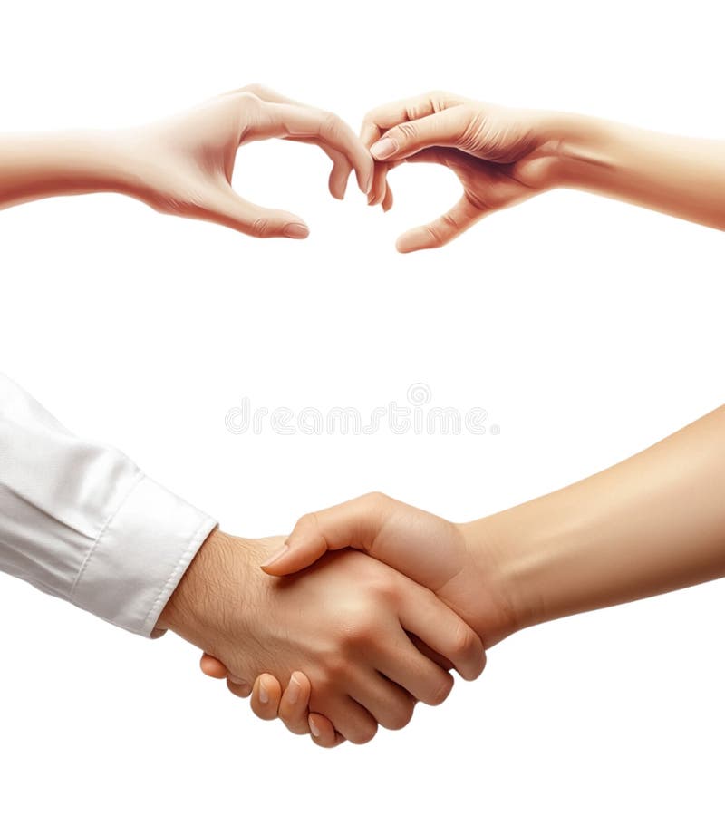 Transparent or PNG Image of Shaking Hands Pack Stock Illustration ...