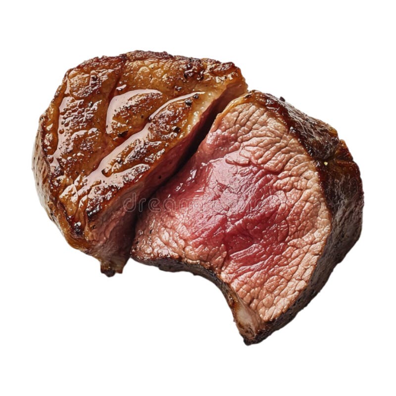 Transparent or PNG Image of Sliced Roast Beef Stock Illustration ...