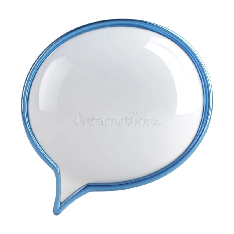 Transparent or PNG Image of Speech Bubble Stock Illustration ...