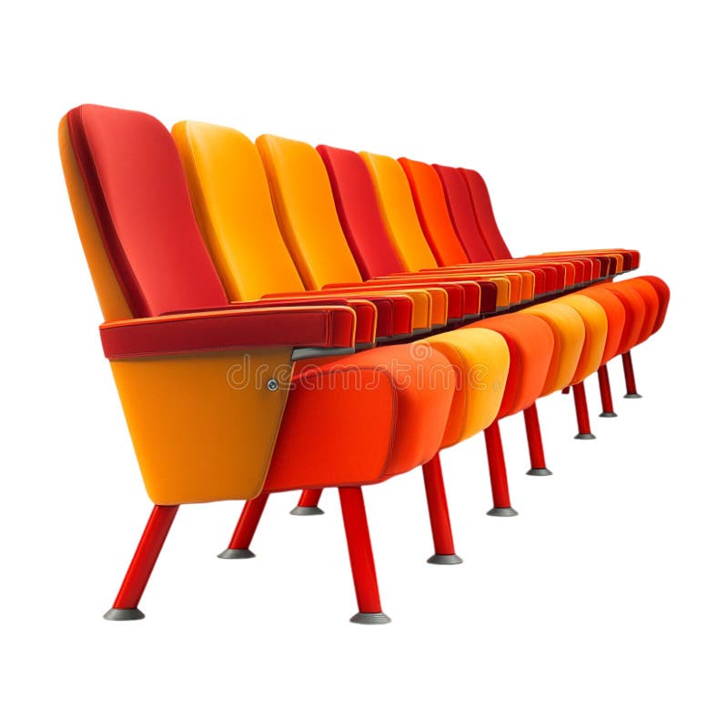 Transparent or PNG Image of Stadium Chairs for Sitting Stock ...