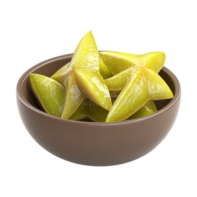 Transparent or PNG Image of Star Fruit Stock Illustration ...