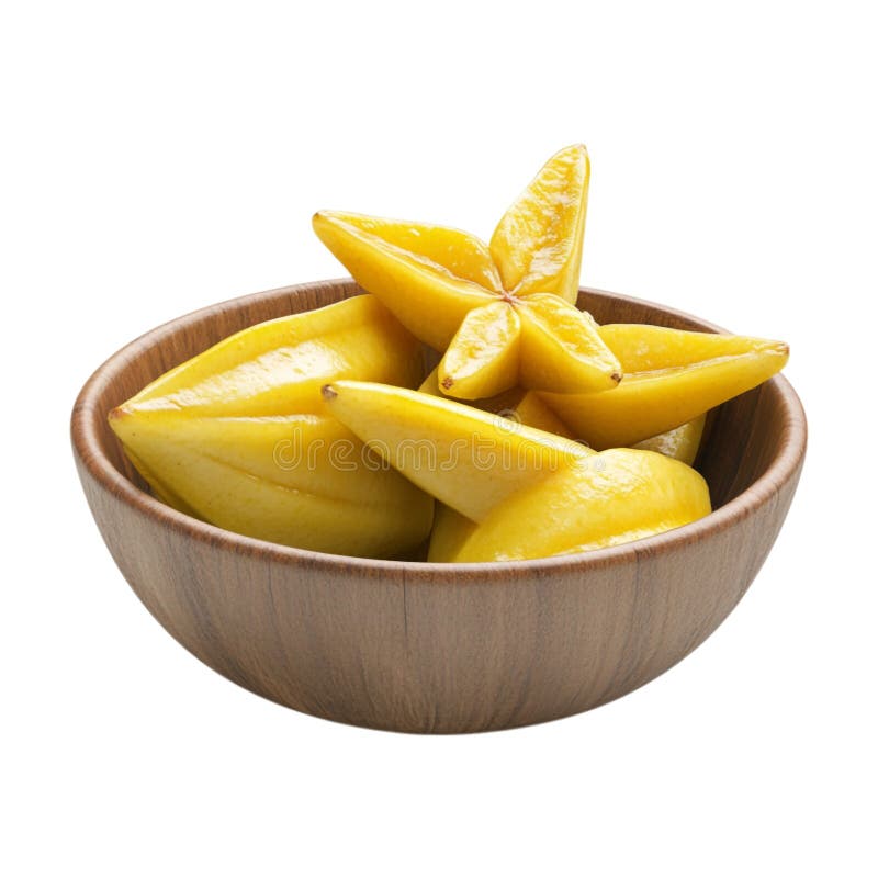 Transparent or PNG Image of Star Fruit Stock Illustration ...
