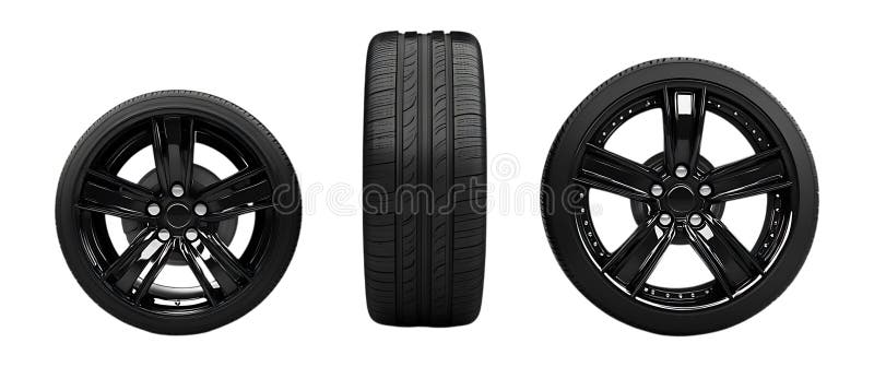 Transparent or PNG Image of Tire and Wheel Stock Illustration ...