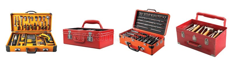 Transparent or PNG Image of Toolbox with Tools Pack Stock Illustration ...