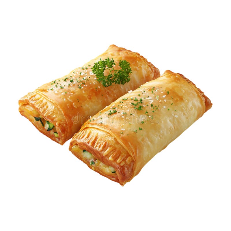 Transparent or PNG Image of Vegetable Spring Rolls Stock Illustration ...