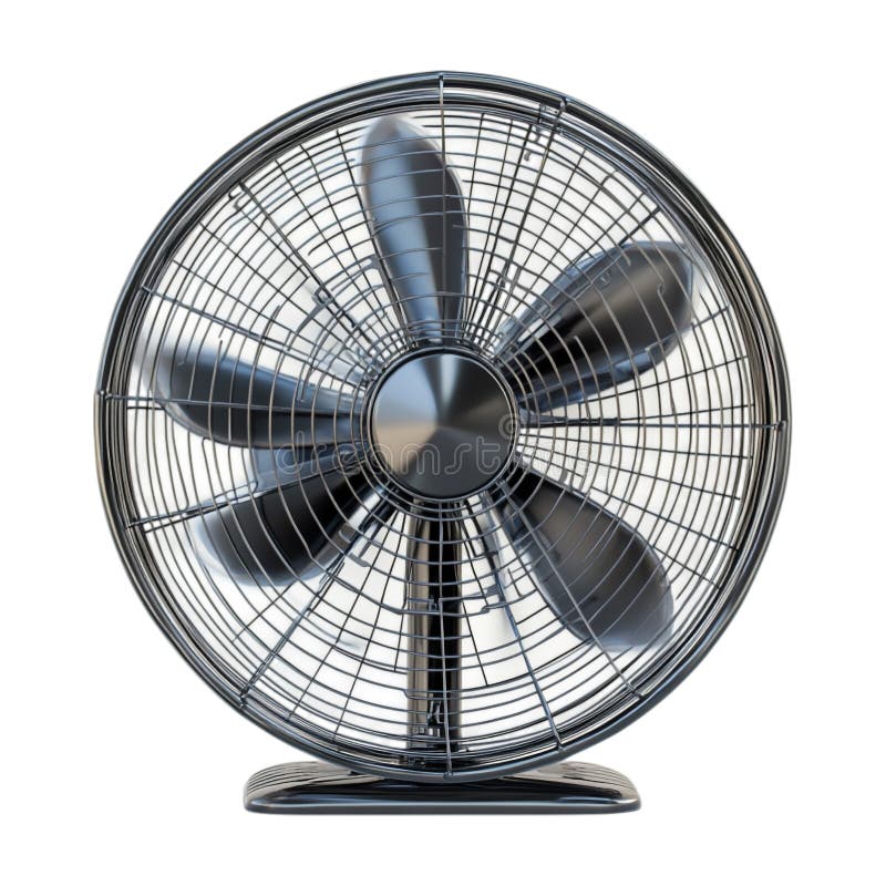 Transparent or PNG Image of Vintage Table Fan Stock Illustration ...