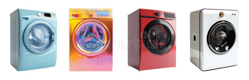 Transparent or PNG Image of Washing Machine Pack Stock Illustration ...