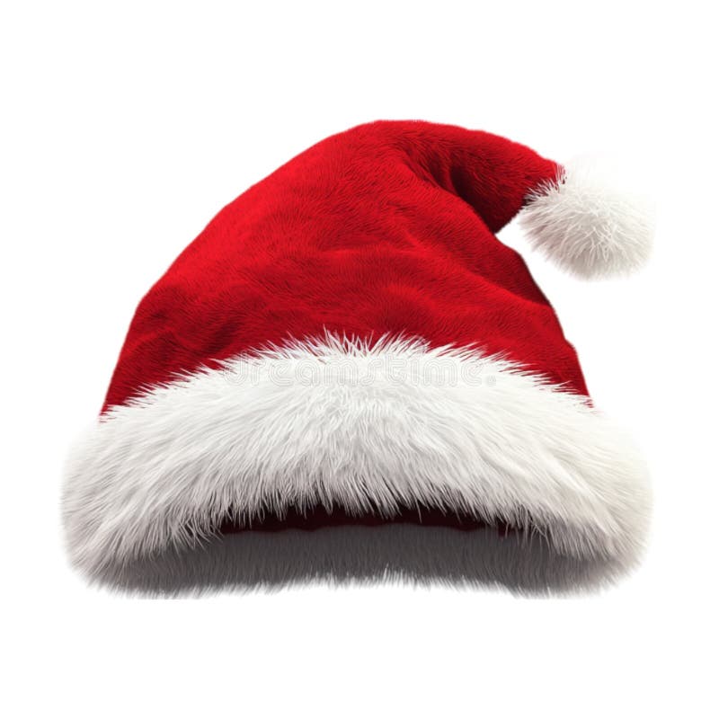 Transparent or PNG Image of Winter Santa Hat Red Stock Illustration ...