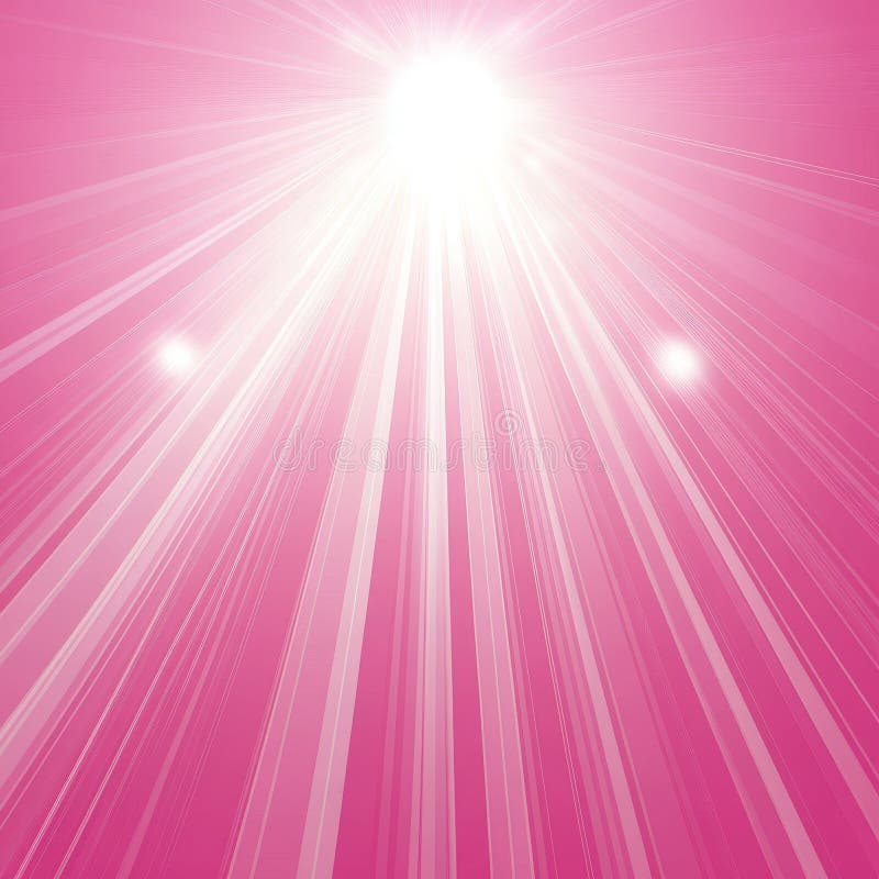 Transparent PNG with Pink Light Source and Light Flare of the Effect ...