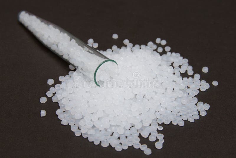 Transparent Polyethylene Granules Plastic Granules. Plastic Raw Stock ...