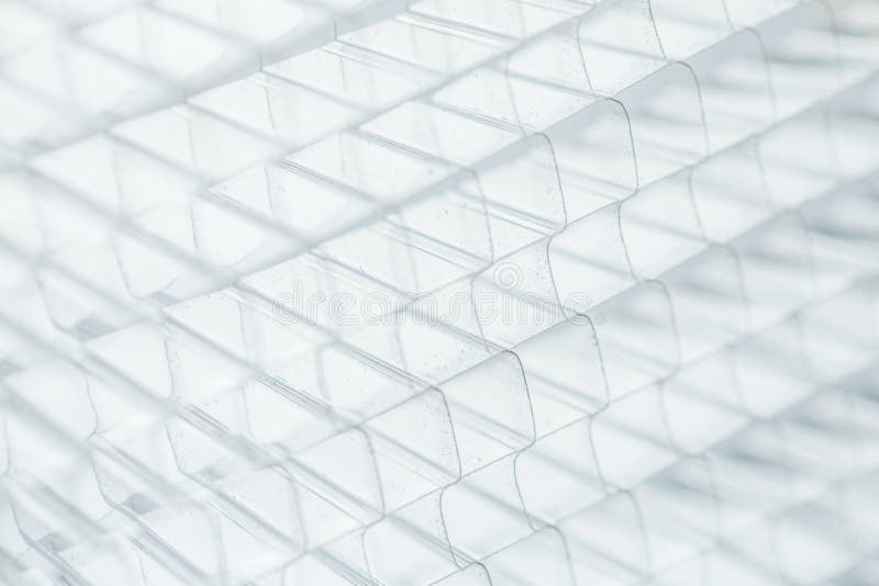 Transparent Polyethylene Terephthalate Plastic Sheet Stock Image ...