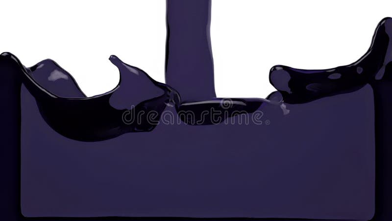Transparent Purple Liquid Filling the Screen Alpha Channel HD Stock ...