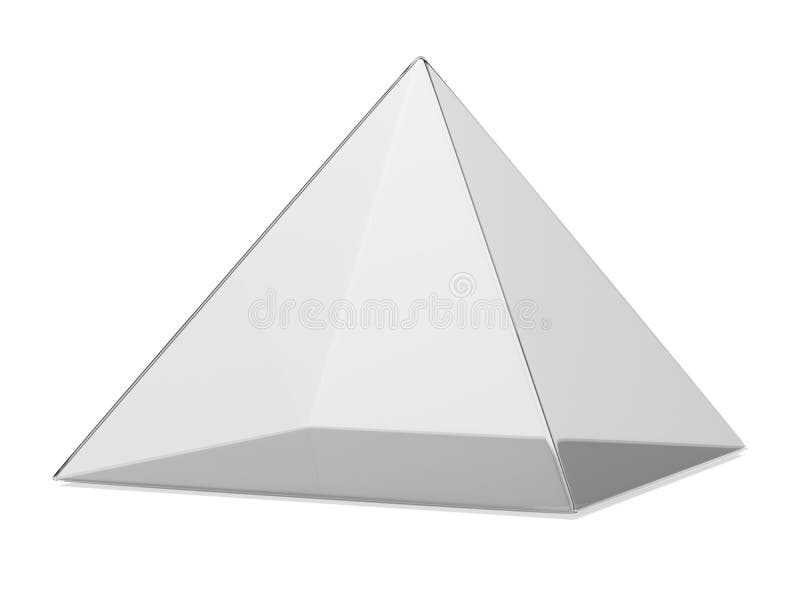 Transparent pyramid stock illustration. Illustration of shape - 34020255