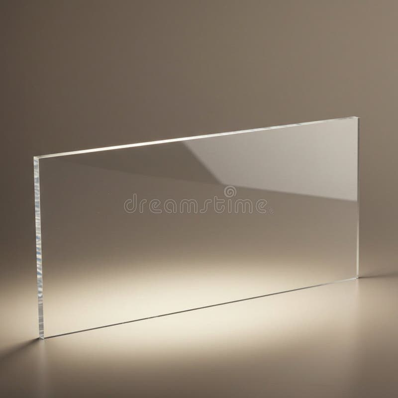 Transparent Rectangular Acrylic Sheet Stock Illustrations – 223 ...